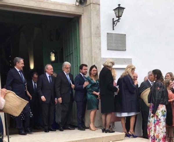 Florentino Pérez, Zapatero, Pedro J. Ramírez o Pilar Rahola, junts a ...